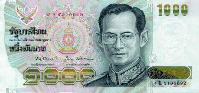 Thailand for YOU - Thai Banknote 1000 Baht